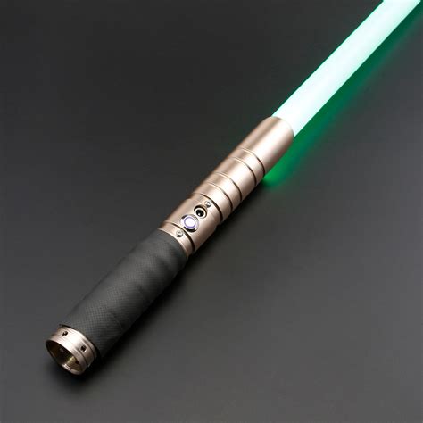 Sable Consul Jedi Con Mango De Metal Láser Rgb Verde 77cm Star Wars ⚔