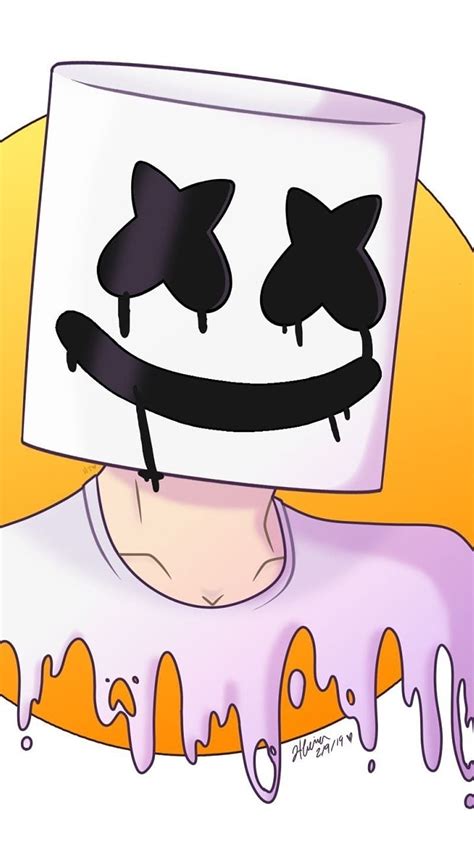 Top 999 Marshmello Drawing Images Amazing Collection Marshmello