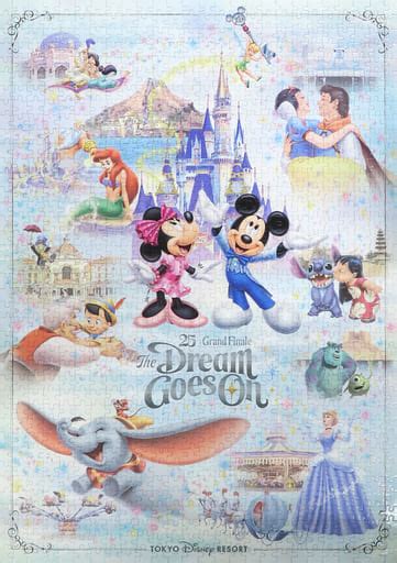駿河屋 完成品 東京ディズニーリゾート 25thアニバーサリー・グランドフィナーレ “ドリーム・ゴーズ・オン” ジグソーパズル