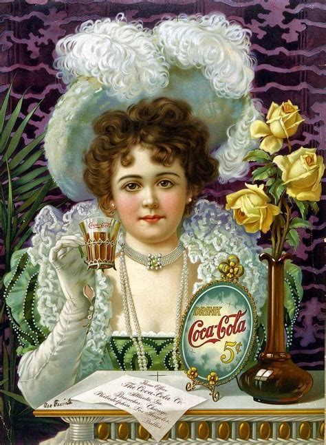 Ancient Coca Cola Girls Unp