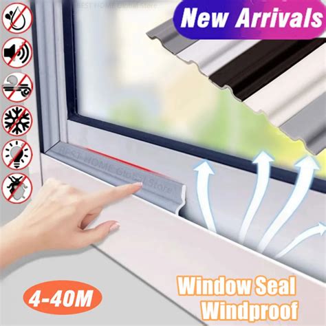 Tiras De Sellado De Espuma Para Puerta Y Ventana Sello Insonorizado A
