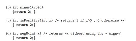 Solved This Exercise Is About The Bit Wise Operators In C