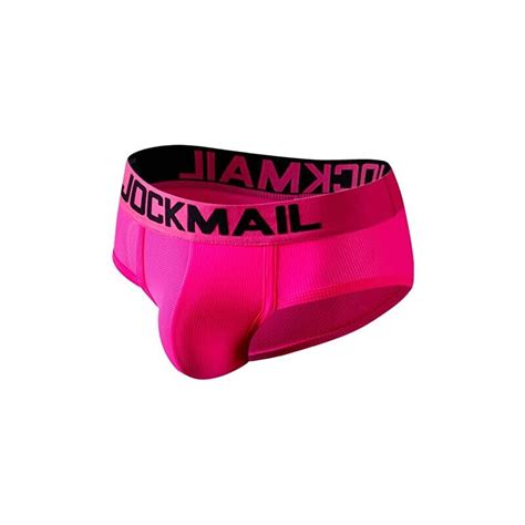 JOCKMAIL Slip Da Uomo Intimo Arcobaleno Comfort Intimo Da Uomo Slip Slip Uomo Mutande Rosa XXL