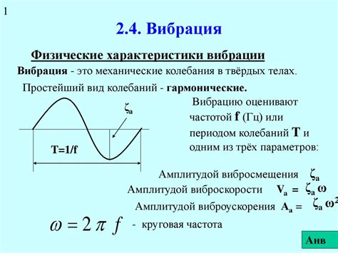Физические характеристики вибрации презентация онлайн
