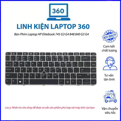 Laptop Keyboard Hp Elitebook 745 G3 G4 848 840 G3 G4 Shopee Philippines