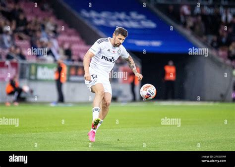 Herning Denmark 24th Aug 2023 Pawel Wszolek 13 Of Legia Warszawa