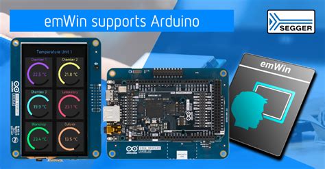 SEGGER EmWin Supports Arduino CIE