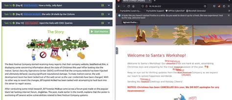 Tryhackme Adventofcyber23 Sqlinjection Learningandgrowing Infosec Oyegun Augustine