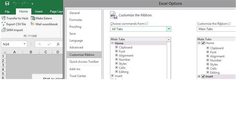Vba Why Can I Find The Ribbon Visible In The Home Tab But Not In
