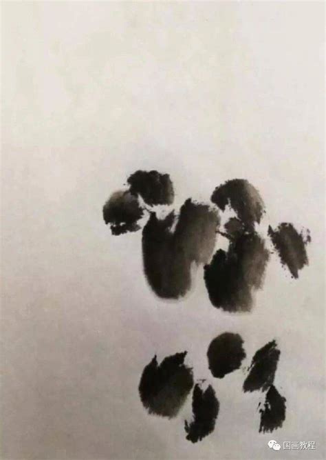 国画教程写意幽花晓露 牵牛花 颜色 深浅