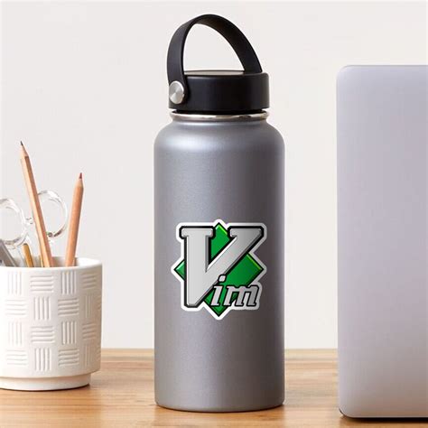 Vim Sticker Sticker For Sale By Matachi Redbubble