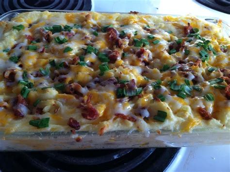 Fully Loaded Baked Potato Casserole Bigoven