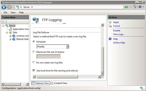 Ftp 로그 파일 Microsoft Learn