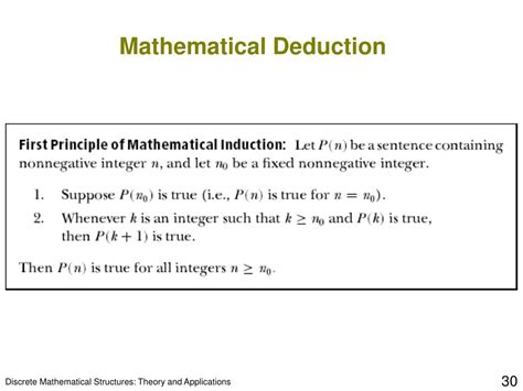 Ppt Chapter 2 Integers And Mathematical Induction Powerpoint