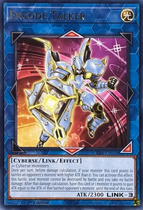 Encode Talker Crossover Breakers Yu Gi Oh Cardtrader