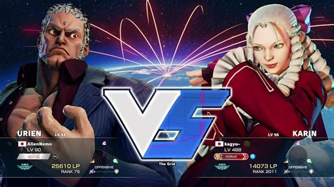 【スト5】ねも（ユリアン）vs Kagyu （かりん） │ ストリートファイター5まとめ