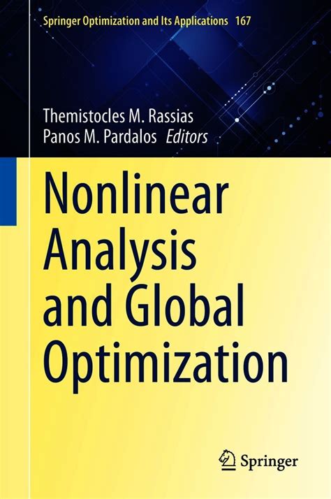 Nonlinear Analysis And Global Optimization Premiumjs Store