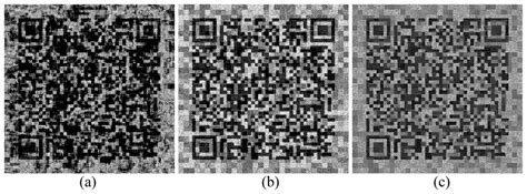 Simulation Results For Whole Wrong Decryption A C Decrypted Qr