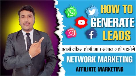 How Generate Leads From Social Media Networkmarketing Affiliate