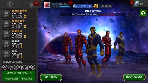 Cyclops Buff — Marvel Contest Of Champions