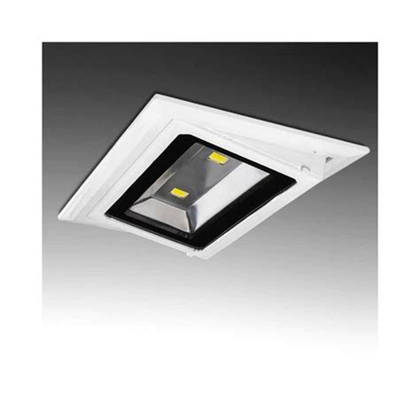 Foco Led Rectangular Basculante 20w Para Tiendas Y Comercios