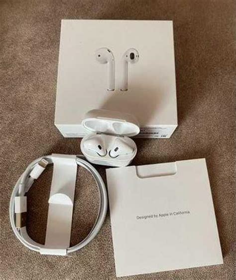 Беспроводные наушники Apple AirPods 2 (mv7n2ru/A) | Festima.Ru ...