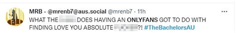 The Bachelors Tash Outs Jasmine For Having A Secret Onlyfans Account