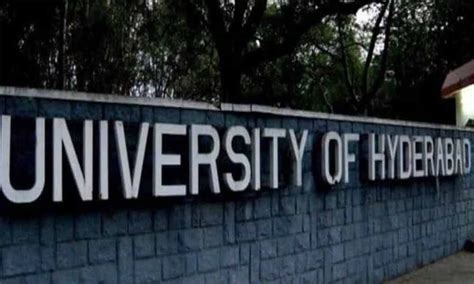 University Of Hyderabad Has Best Emerging Bioincubator In India