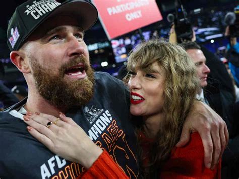 Travis Kelce Breaks Rule No Of Dating Taylor Swift As Tight End Is Caught On Camera Clicking