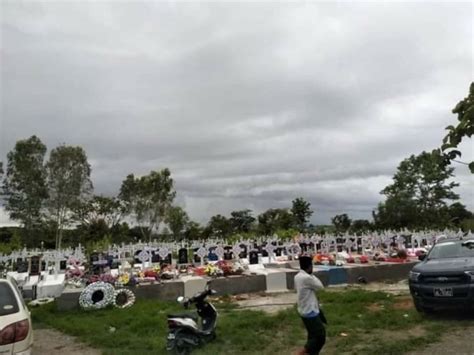 ခရစ်ယာန်သင်္ချိုင်းတစ်ခုထဲမှာပဲ ၁ လအတွင်း ကိုဗစ်ကြောင့် သေဆုံးသူ ၂၀၀ က