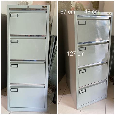 Jual Filling Cabinet 4 Laci Merk Acroe Kondisi Bekas Lemari Besi 4 Laci