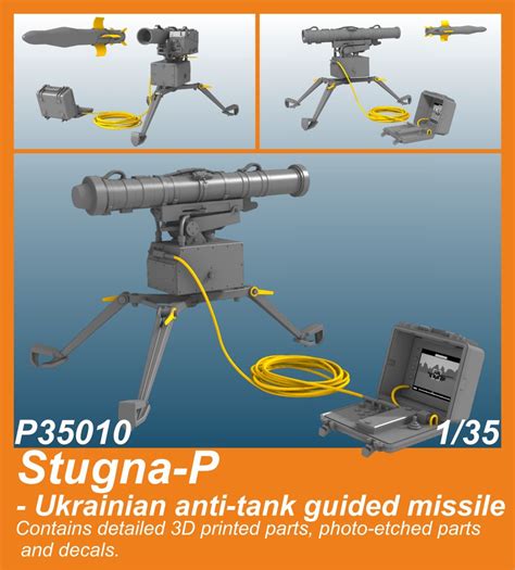 Stugna P Ukrainian Anti Tank Guided Missile 135 Special Hobby