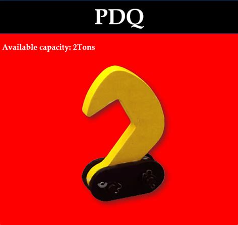 Toyu 1t 3t Pdq Type Single Hook Horizontal Steel Plate Lifting Clamps