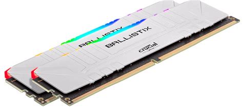 Ram Ddr4 16gb Kit 2x 8 Pc4 25600 3200mts Cl16 135v Crucial Bx White