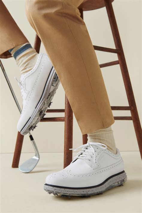 콜한 Øriginalgrand Tour Wp 남성 골프화 화이트 [width W] Cole Haan