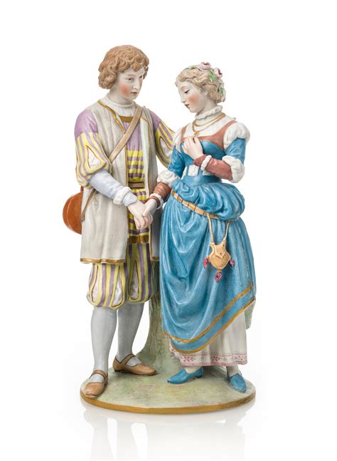 Bonhams A Porcelain Group Declaration Of Love Imperial Porcelain