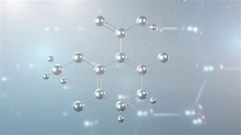 Auxin Molecular Structure 3d Model Molecule Indole 3 Acetic Acid