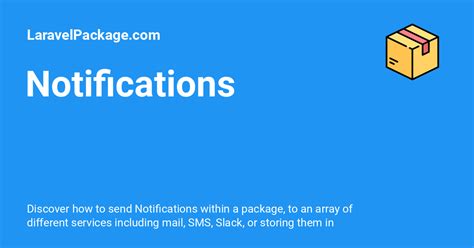 Notifications LaravelPackage