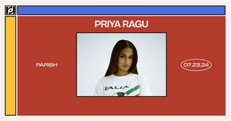 Priya Ragu In Austin At Parish