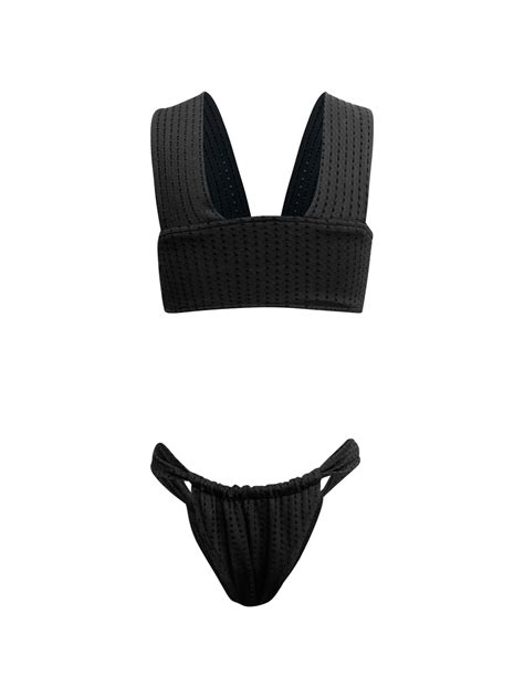 Shop Rae Bikini Bottom Black Beach City