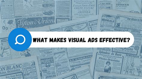 What Makes Visual Ads Effective