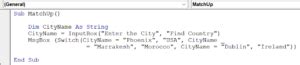VBA Switch Function Syntax Examples How To Use