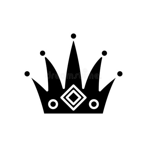 Authority Black Icon Concept Authority Flat Vector Symbol Sign