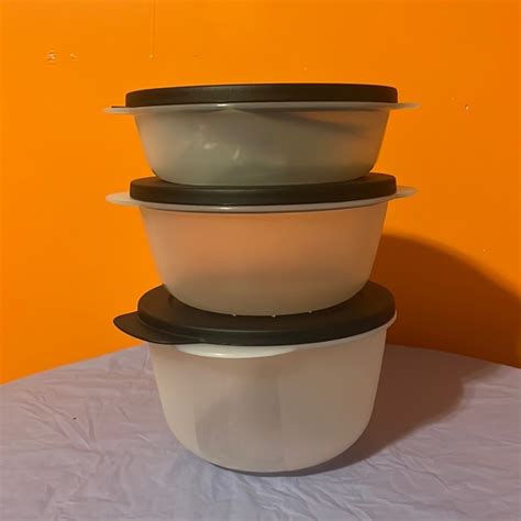 Tupperware Kitchen Tupperware Crystalwave 3 Piece Container Set