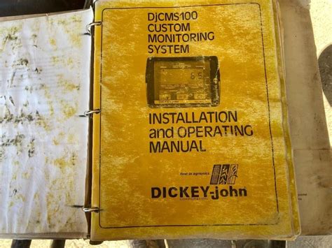 Dickey John Flow Control And Acre Counter System Bigiron Auctions