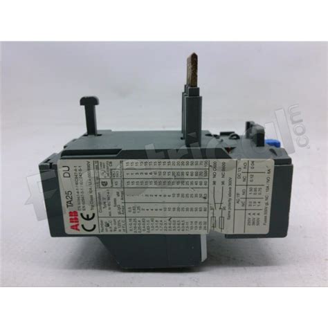 Ta25du 18 25 Abb Overload Relay Motor Control