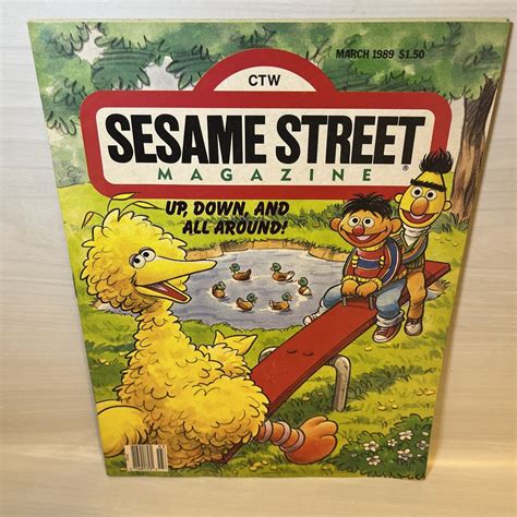 Sesame Street Magazine 1989
