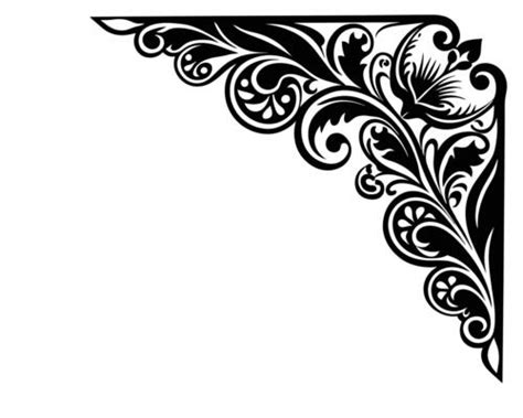 Decorative Corner Scroll Vector Art Icons And Graphics For Free Download