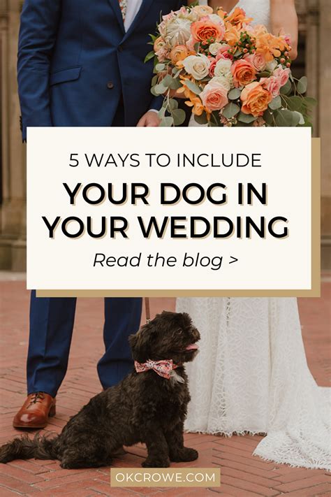 5 Adorable Ways To Incorporate Your Dog In Your Wedding Day Artofit