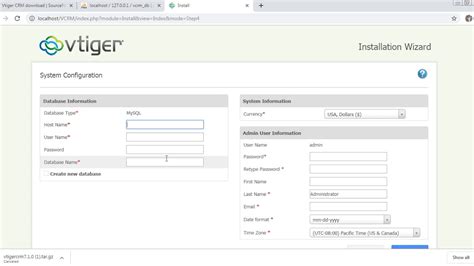 Vtiger Crm Installation Guide Youtube